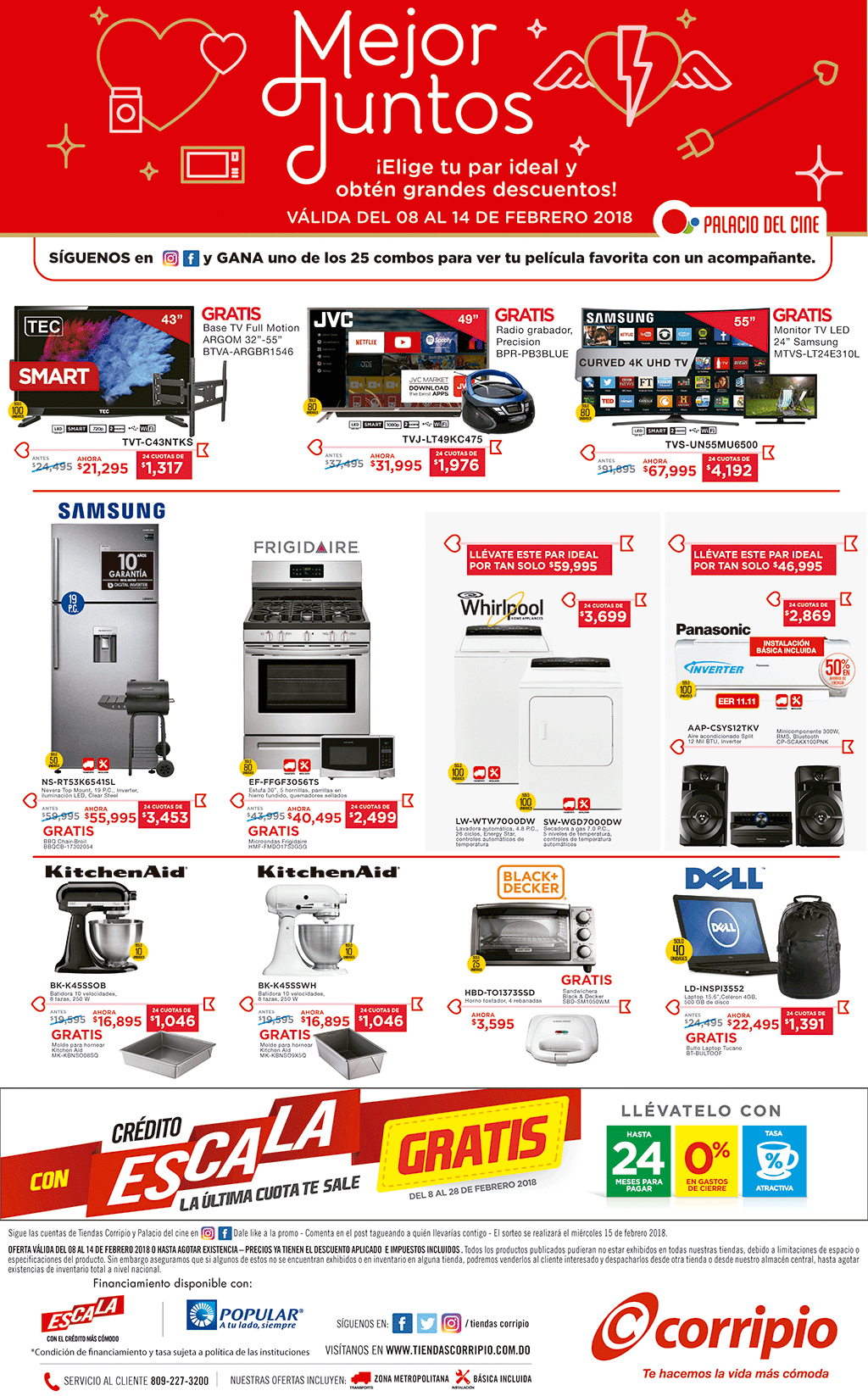 Tiendas CORRIPIO :: MEJOR JUNTOS - Elige tu par ideal y obtén grandes ...